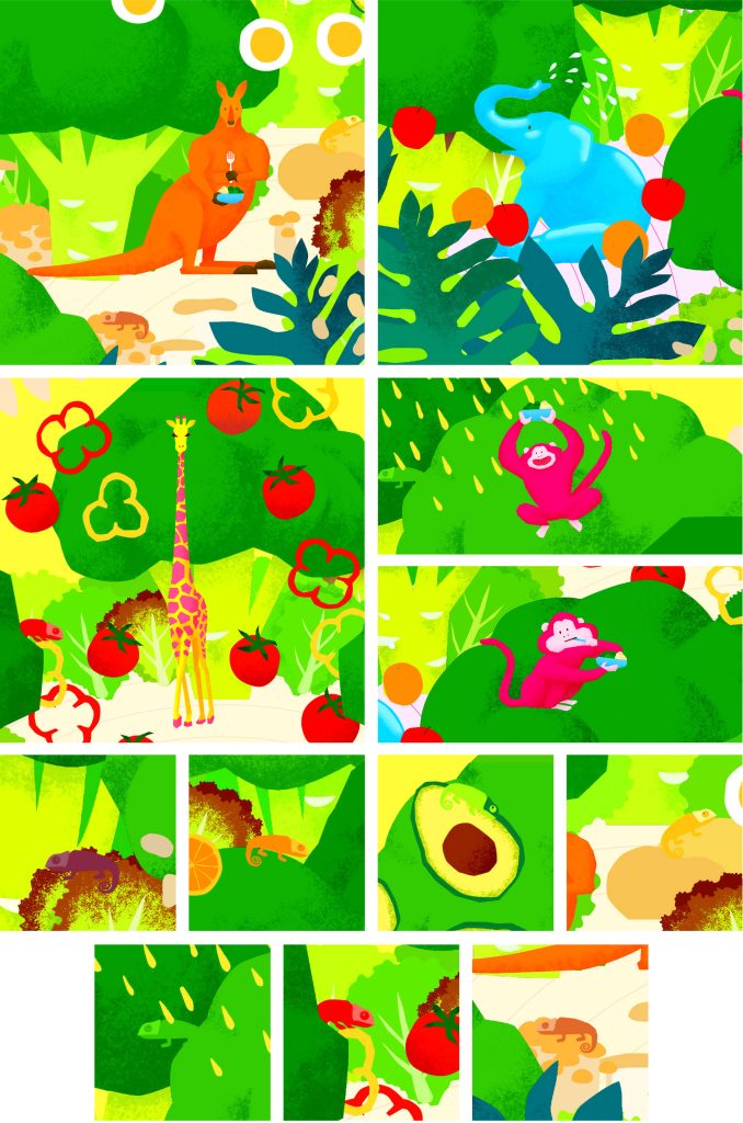 Salad Chicken Paradise – mini TOMATO inc.